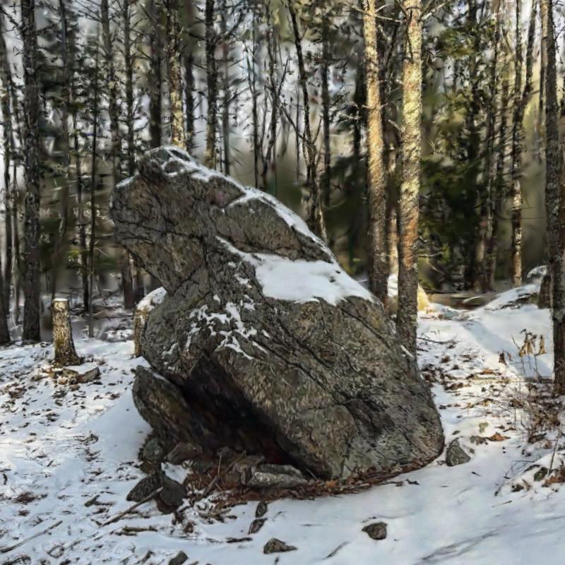 Frog Rock | Trailspotting.com - @Trailspotting on Scaniverse