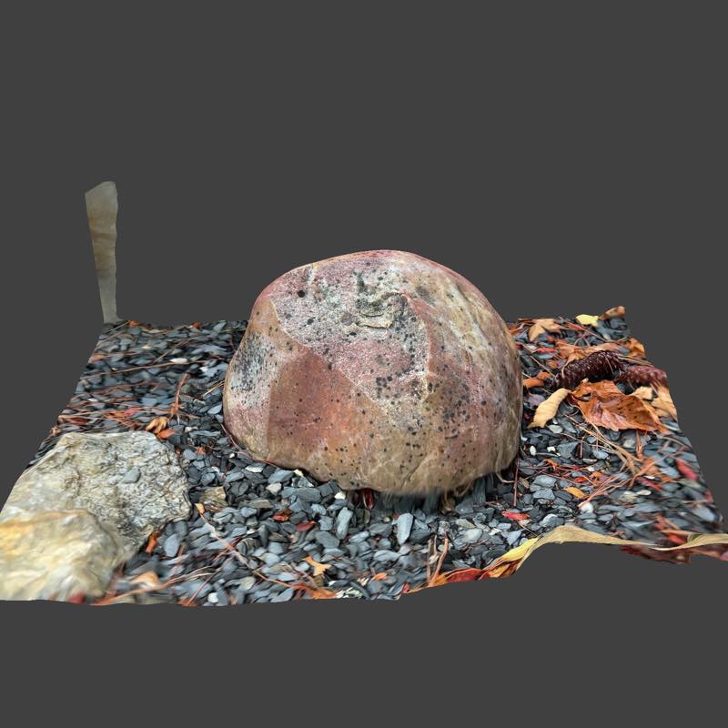 Campus mm rock 02 - @cmason on Scaniverse